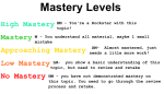 Creating a Mastery Based Classroom from Scratch | iSchoolPolymath